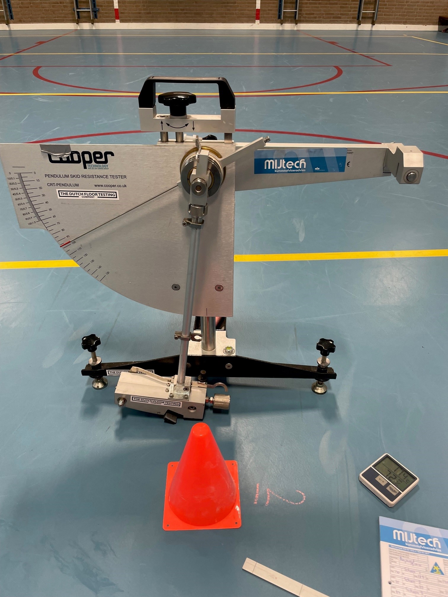 Antislip, slipweerstand & Stroefheidsmeting.